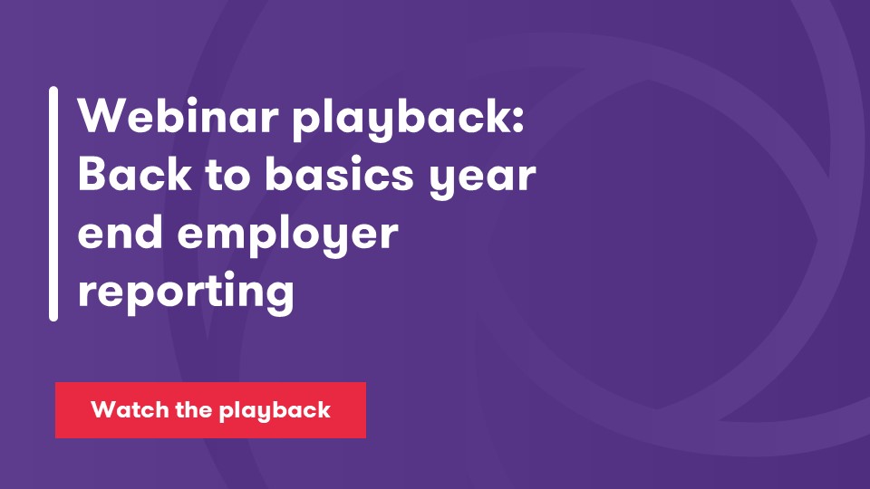 Webinar playback: Back to basics year end employer reporting | Grant ...