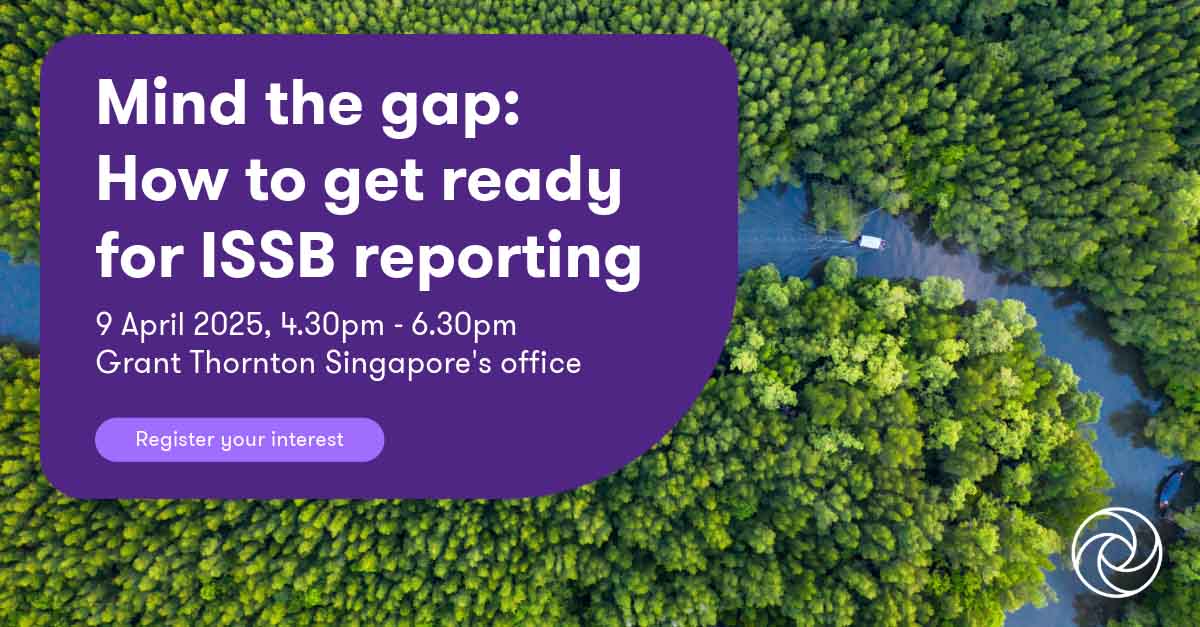Mind the gap: How to get ready for ISSB reporting | Grant Thornton ...